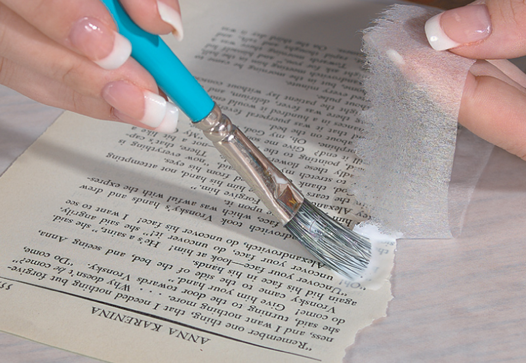 The Book Doctor is In: Torn Paper Book Repair