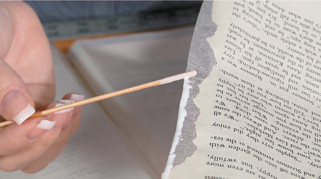 The Book Doctor is In: Torn Paper Book Repair