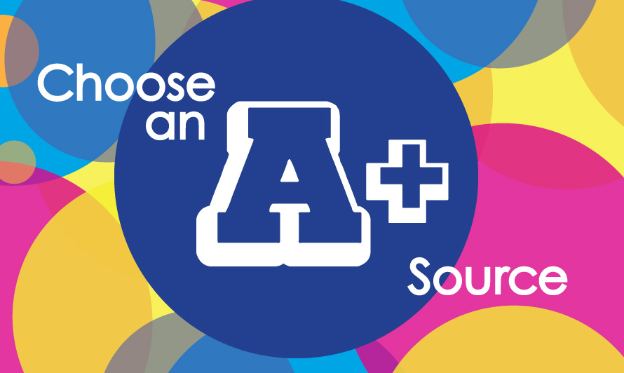 Evaluating Sources: Choose an A+ Source Activity Guide