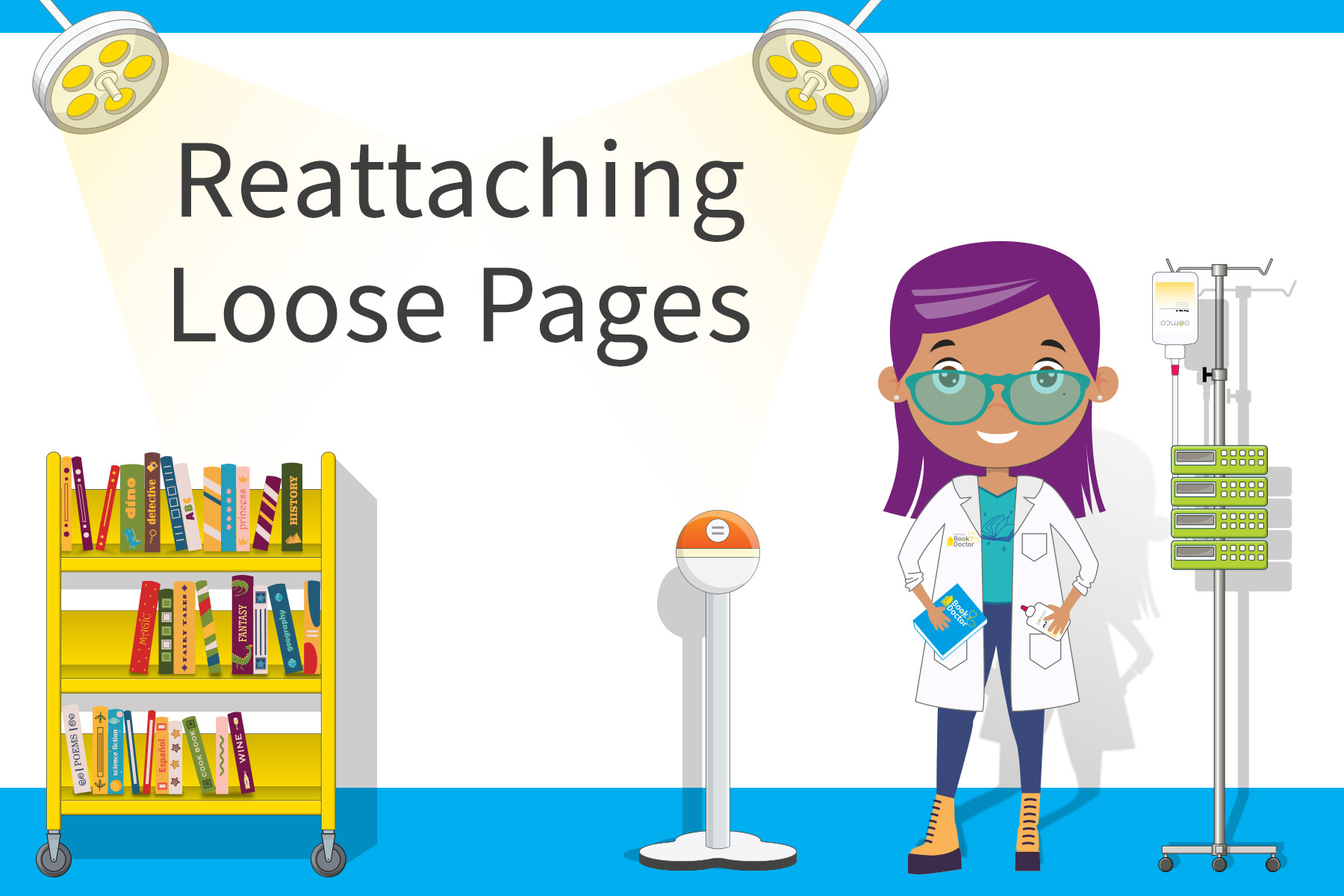 Book Repair: Reattaching Loose Contents