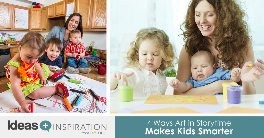 4 Ways Art in Storytime Makes Kids Smarter