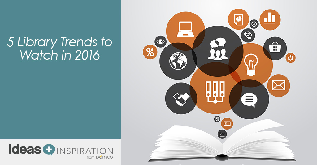 5 Library Trends to Watch in 2016