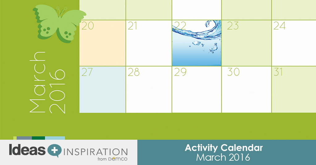 March Activities for Schools & Libraries