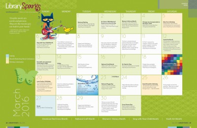 March Activities for Schools & Libraries