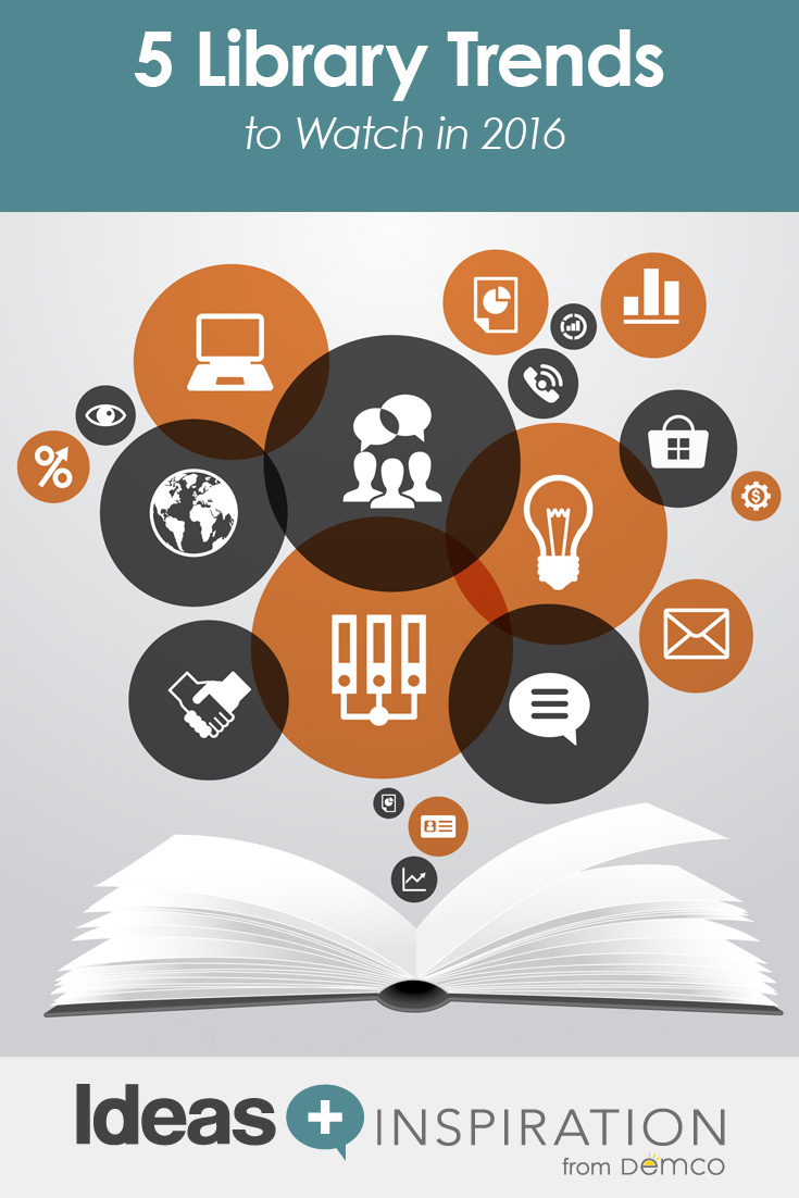5 Library Trends to Watch in 2016