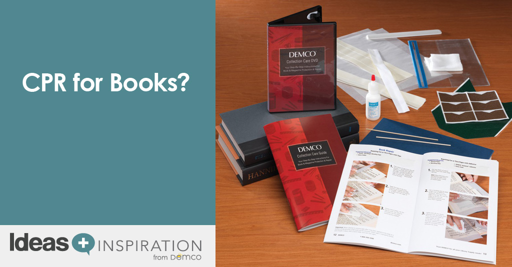 CPR for Books? How Book Care Saves Time