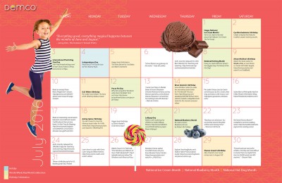 July Activities for Schools & Libraries