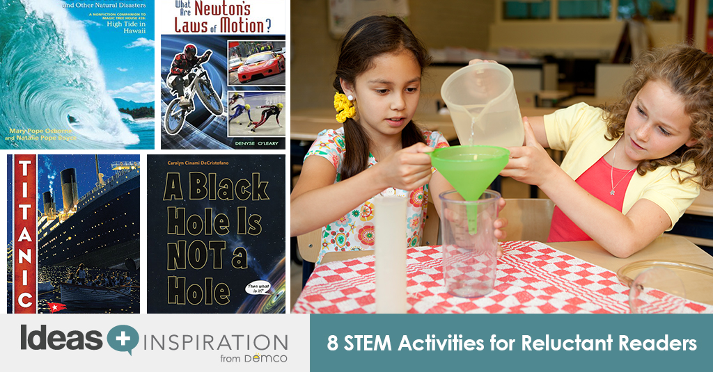 8 STEM Activities for Engaging Reluctant Readers