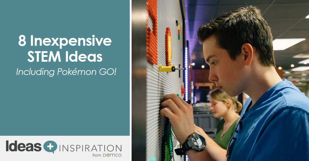 8 Inexpensive STEM Ideas + Pokémon GO in the Library