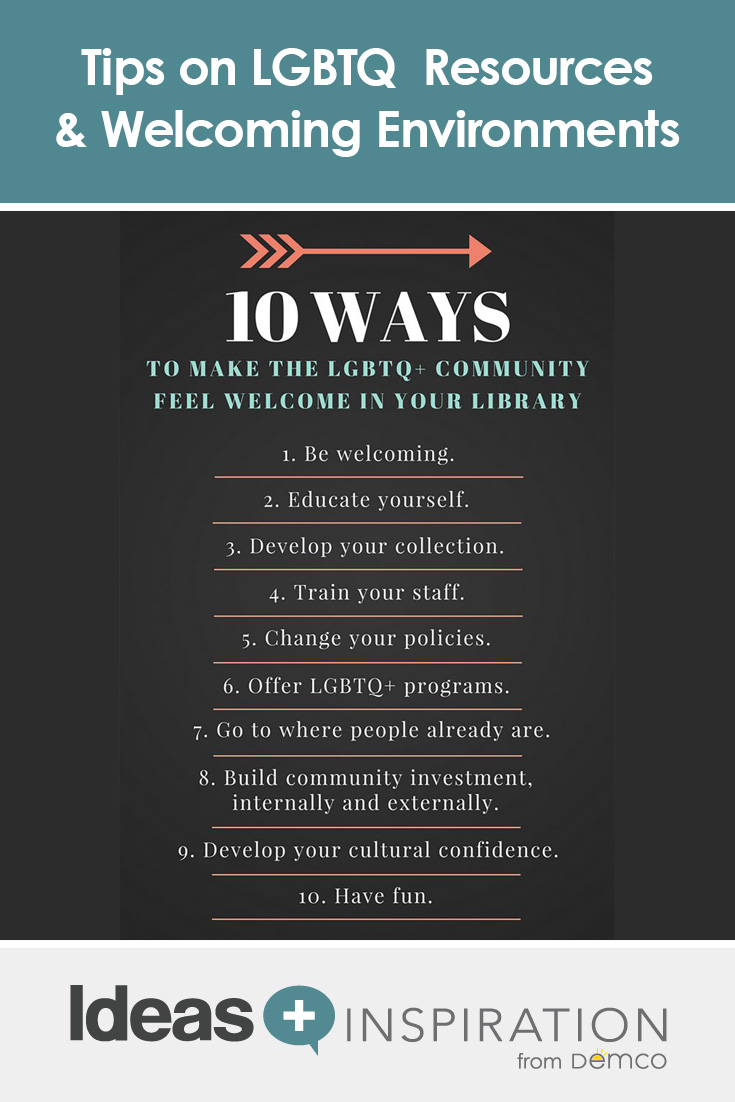 Tips on LGBTQ Resources & Welcoming Environments