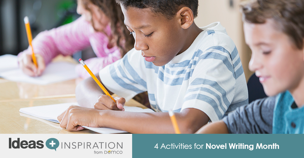 4 Activities for National Novel Writing Month