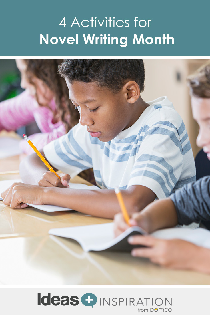 4 Activities for National Novel Writing Month