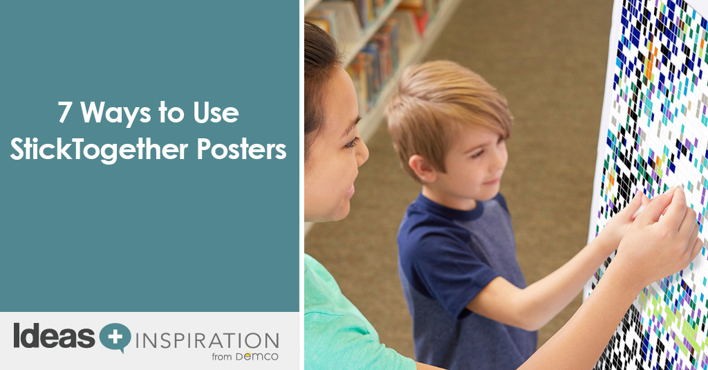 7 Ways to Use StickTogether Mosaic Posters in Your Library