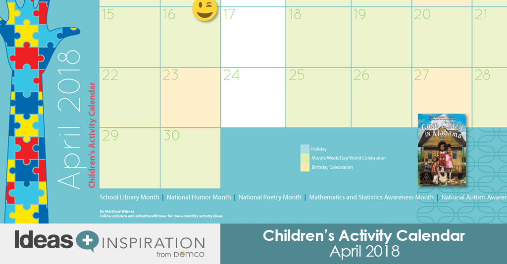 April 2018 Calendar