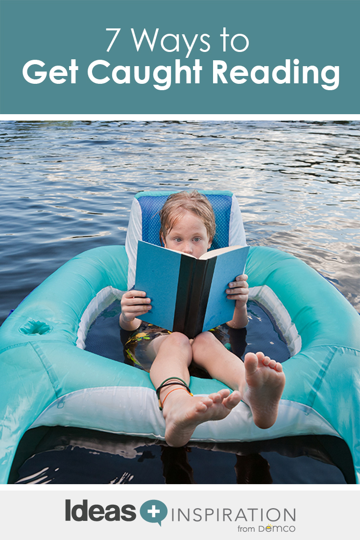 7 Creative Ways to Help Kids "Get Caught Reading" in May