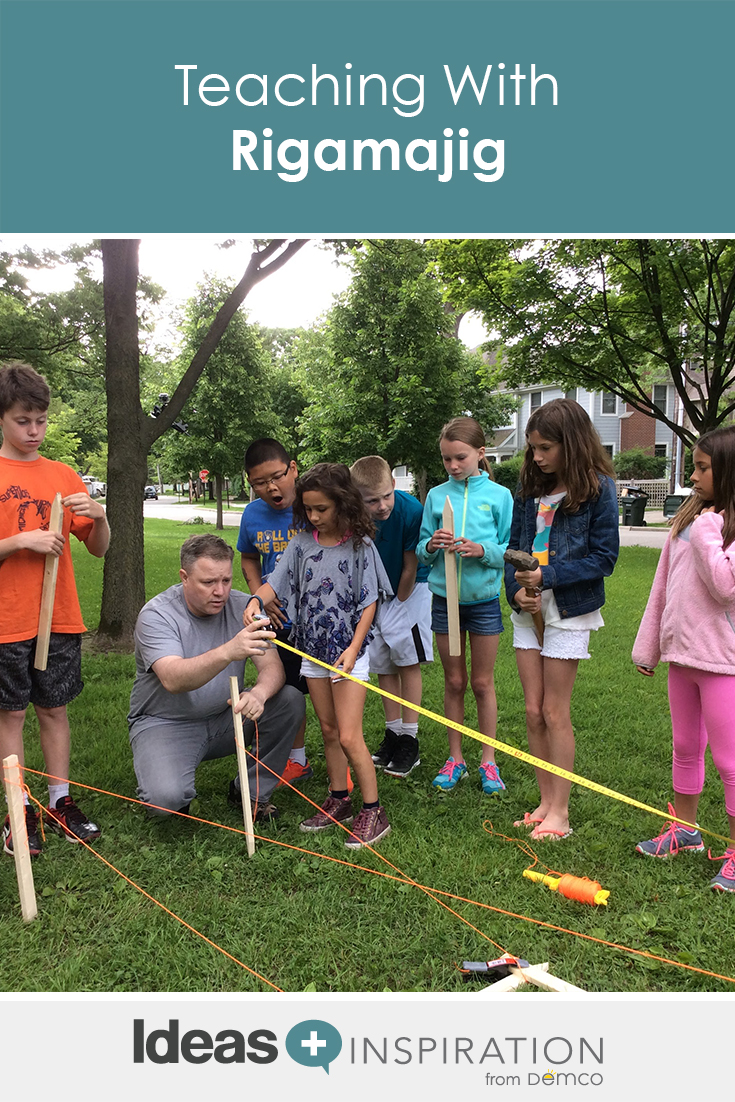 Teaching With Math and Art: Supersize Student Projects With Rigamajig