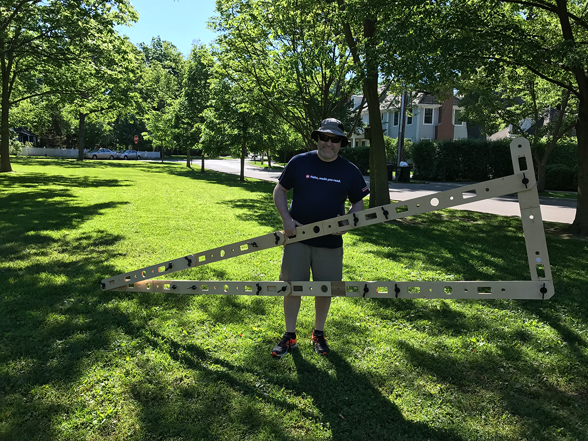 Teaching With Math and Art: Supersize Student Projects With Rigamajig