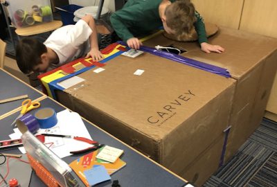 Cardboard Projects Makedo™ Tools: A Favorite for Makerspace Students