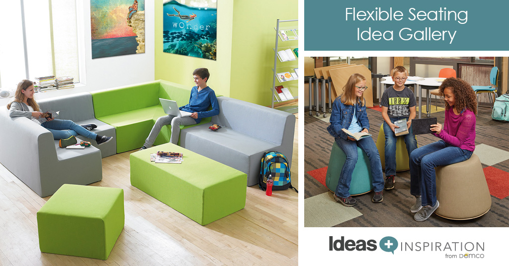 Flexible Seating Ideas Gallery: Versatile Classroom or Library Seating