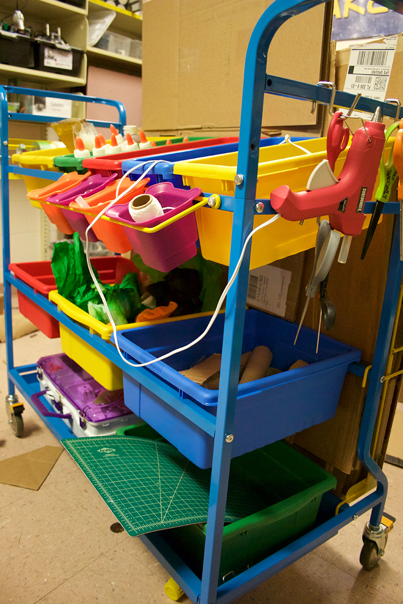 Choosing the Right Makerspace Cart for All Your Maker Tools & Supplies