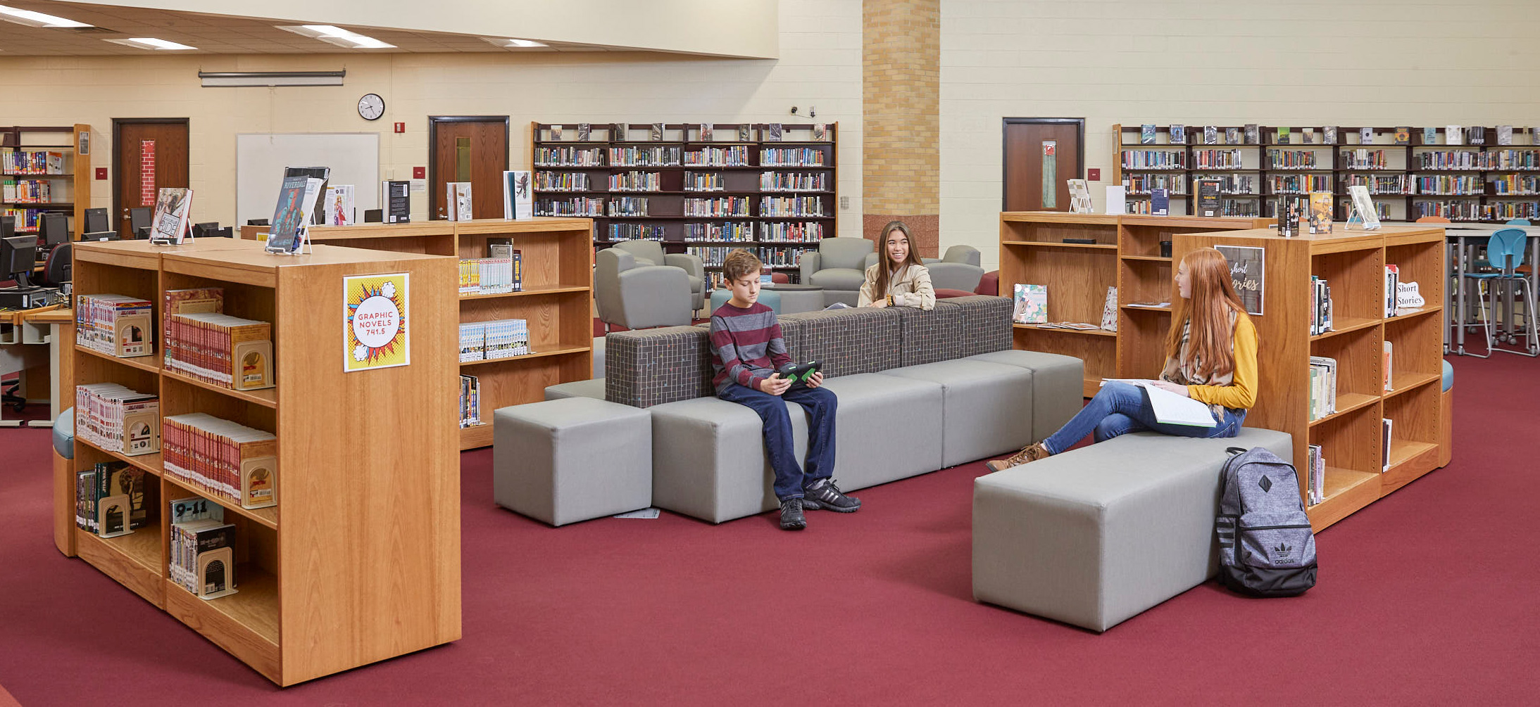 Library Learning Center Renovation: Badger High School, WI