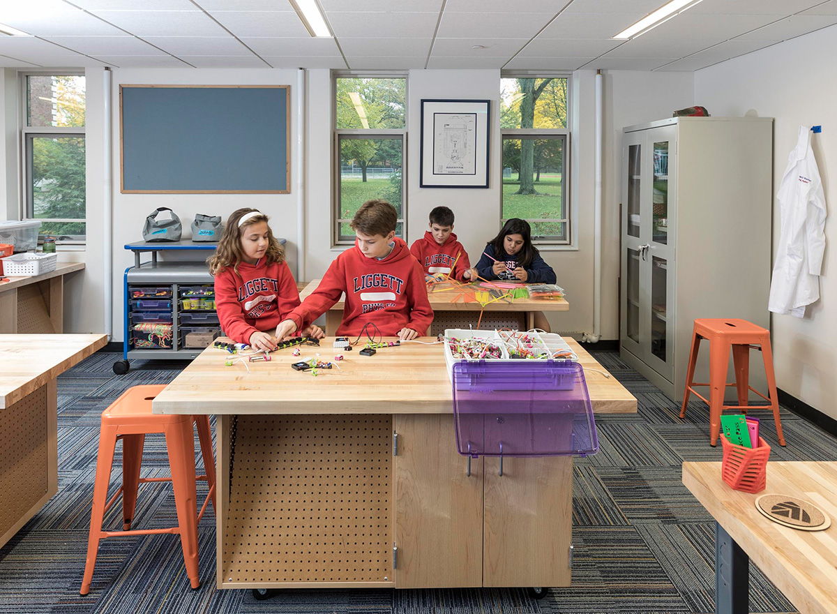 Tour Each Maker Room of the New University Liggett School Makerspace