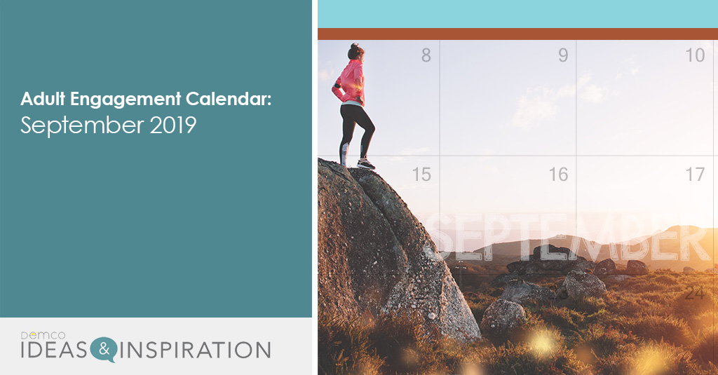 Adult Programming Calendar September 2019: Activities, Books, & More!