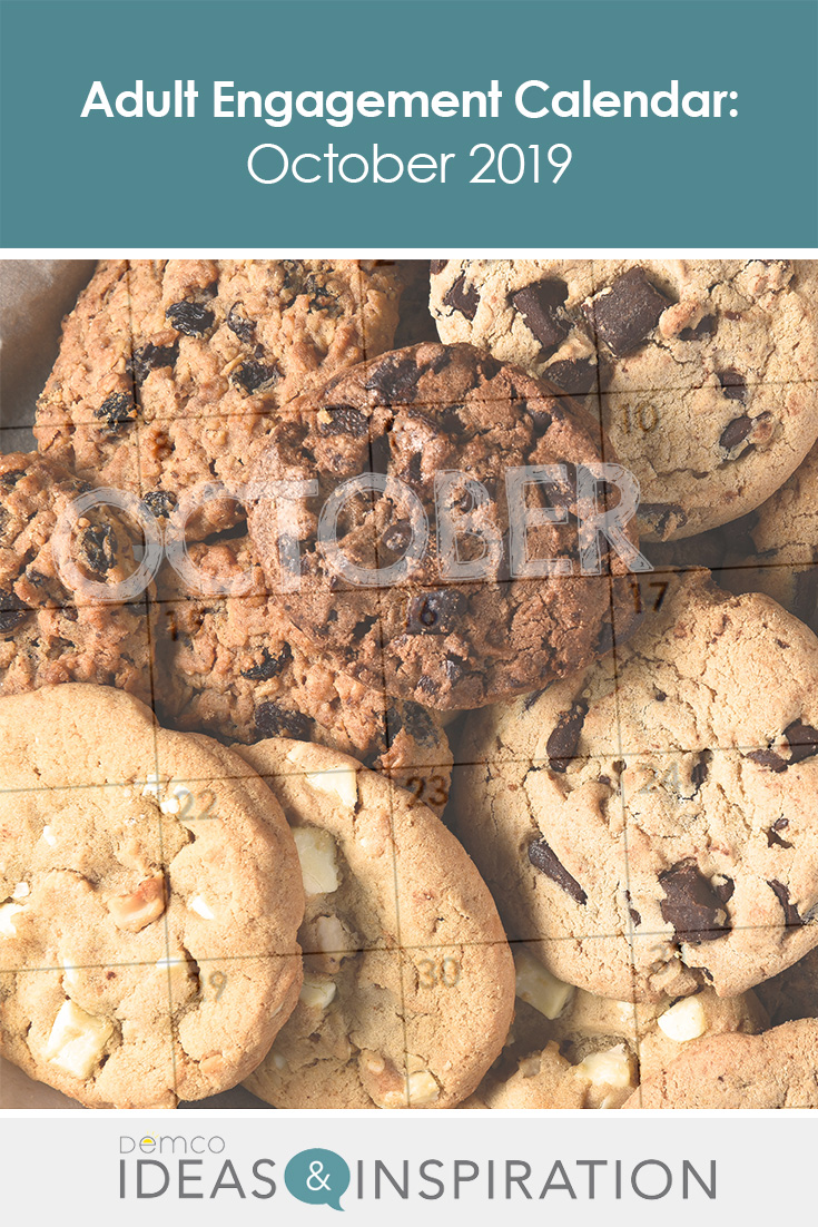 Adult Programming Calendar — October 2019: Books, Displays, and More!