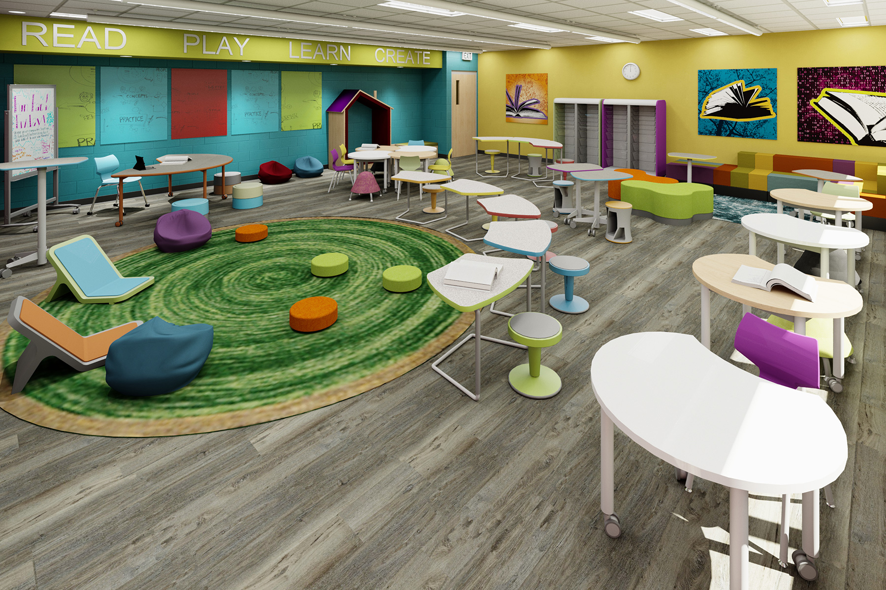 Designing To Manage Classroom Clutter And Promote Engagement