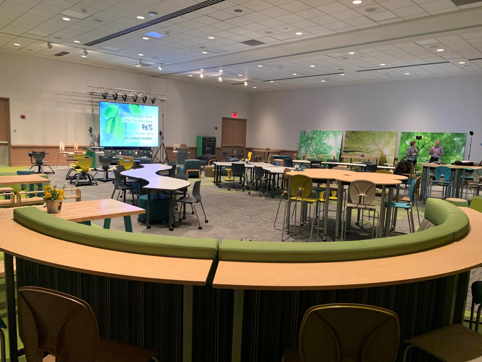 Award-Winning EDspaces Classroom Using Biophilic Design