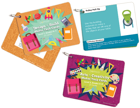 Free Sample: Demco Maker Task Cards - Ideas & Inspiration from Demco
