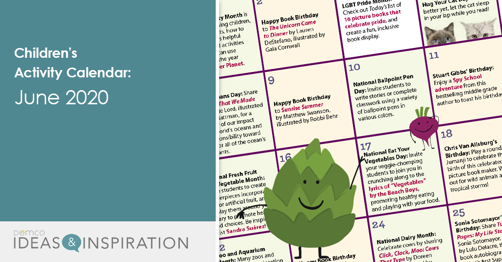 Children’s Programming Activity Calendar: June 2020