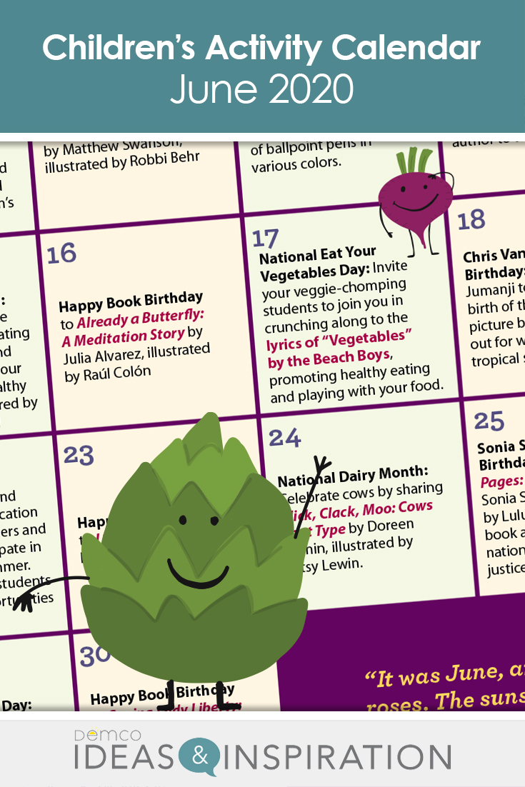 Children’s Programming Activity Calendar: June 2020