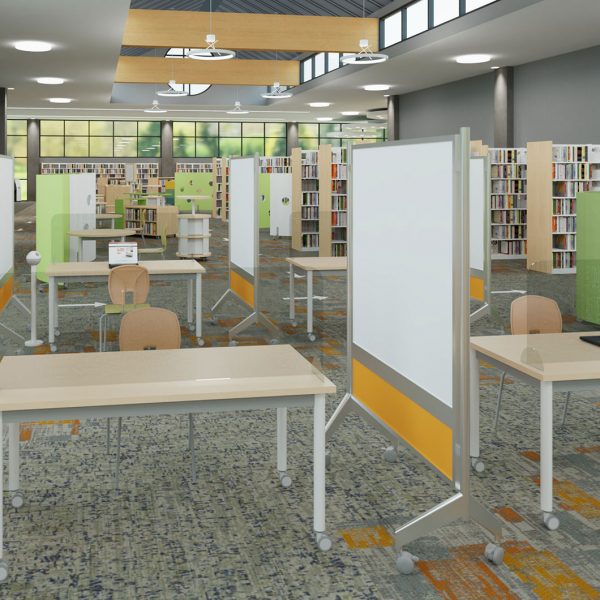 Idea Gallery: Public Library Designed for Social Distancing