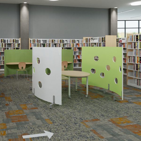 Idea Gallery: Public Library Designed for Social Distancing
