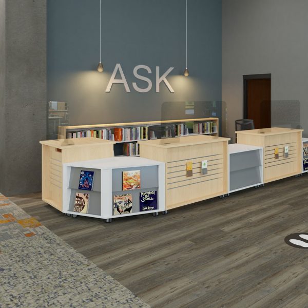 Idea Gallery: Public Library Designed for Social Distancing