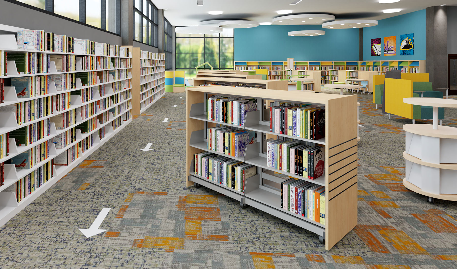 Idea Gallery: Public Library Designed for Social Distancing