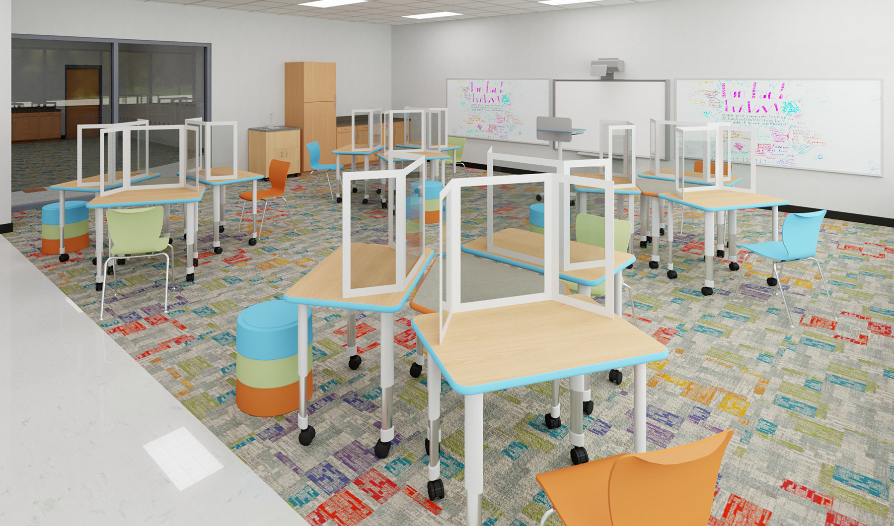 School Spaces Designed for Social Distancing - Ideas and Inspiration