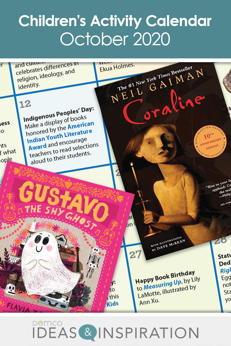 Children’s Programming Activity Calendar: October 2020