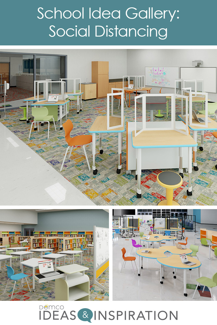 School Spaces Designed for Social Distancing - Ideas and Inspiration