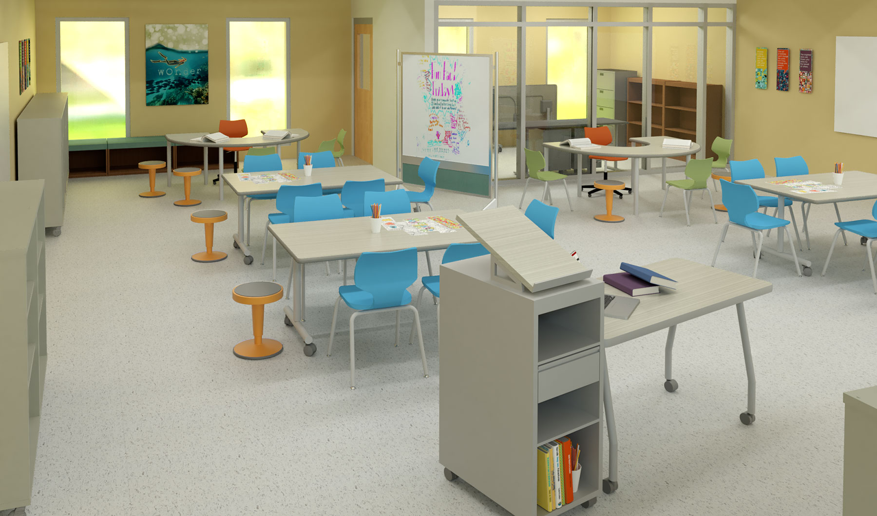 'Iolani Lower School Idea Gallery: Demco Learning Environments