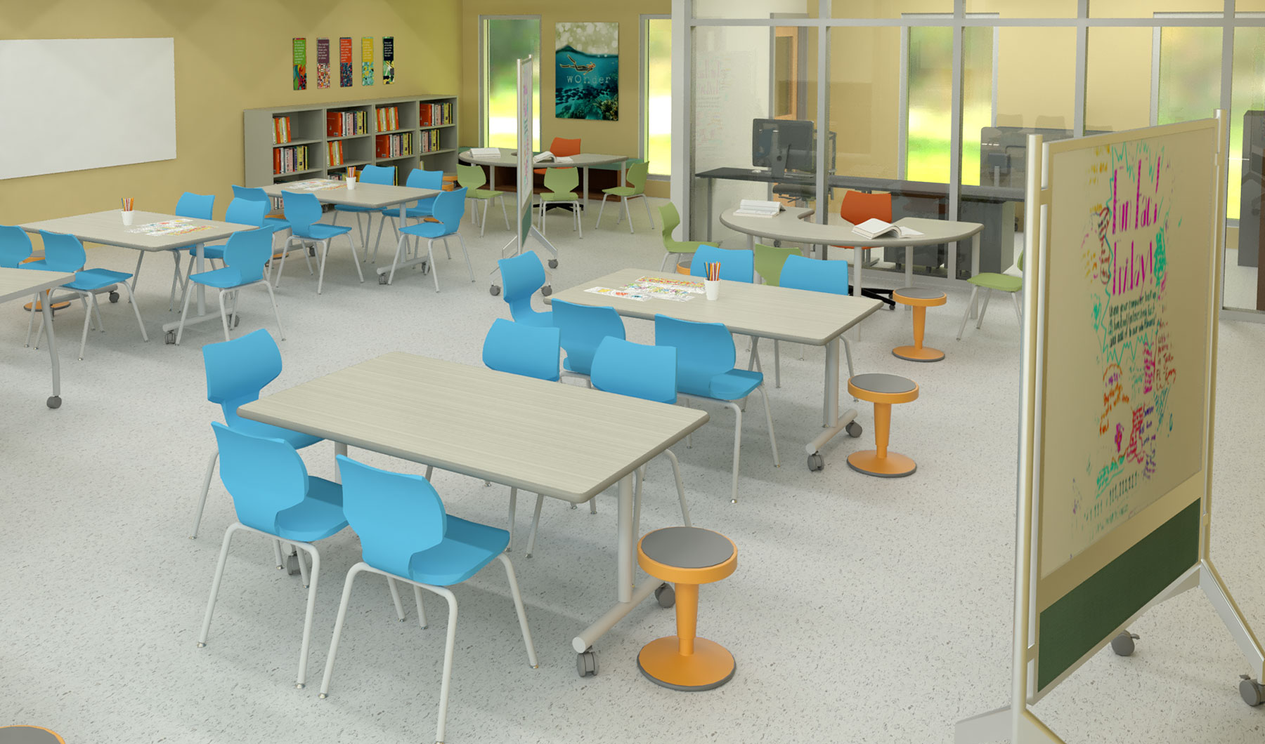 'Iolani Lower School Idea Gallery: Demco Learning Environments