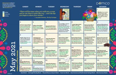 Children’s Programming Activity Calendar: May 2021