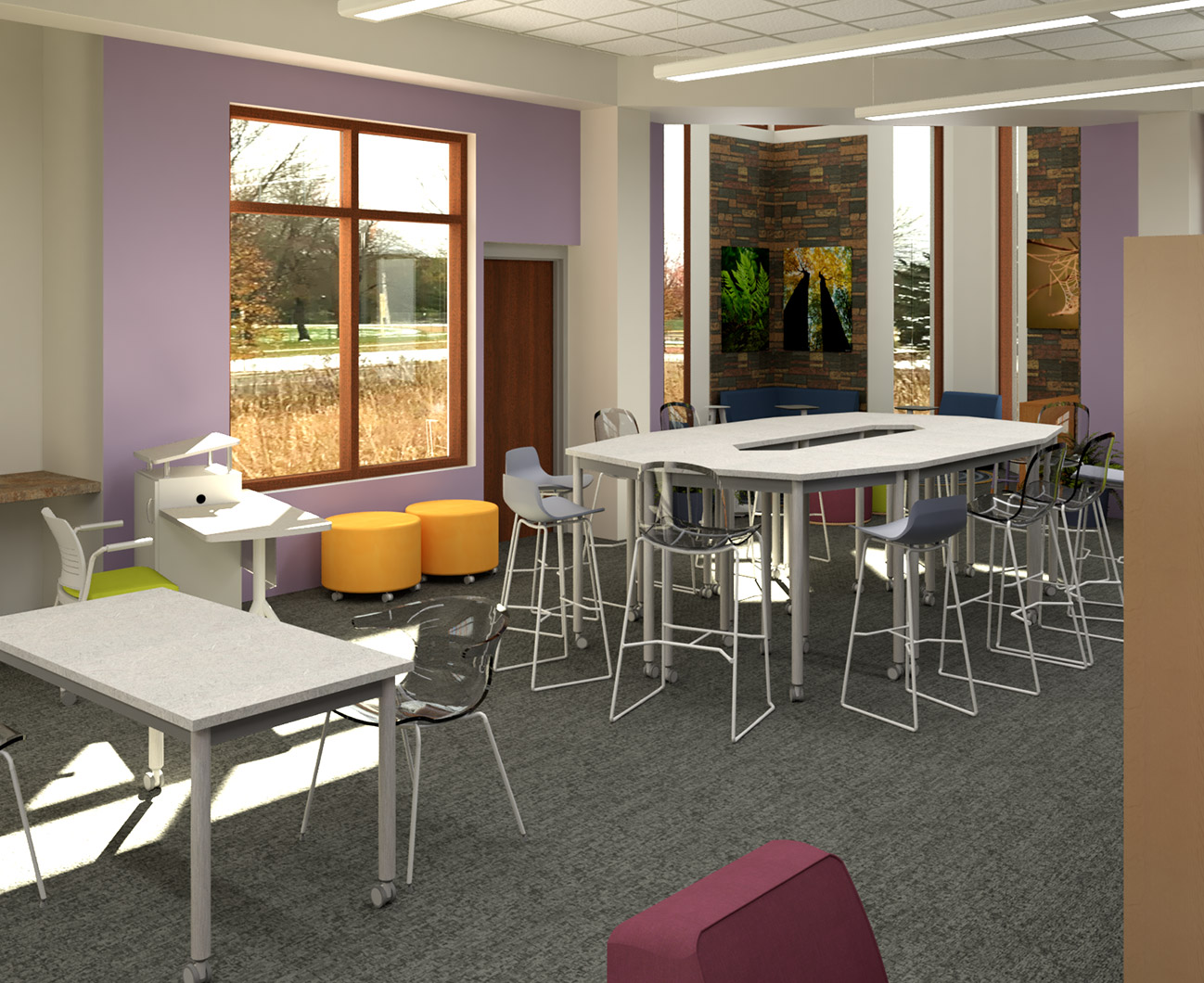 Sun Prairie Public Library Teen Space — Demco Idea Gallery