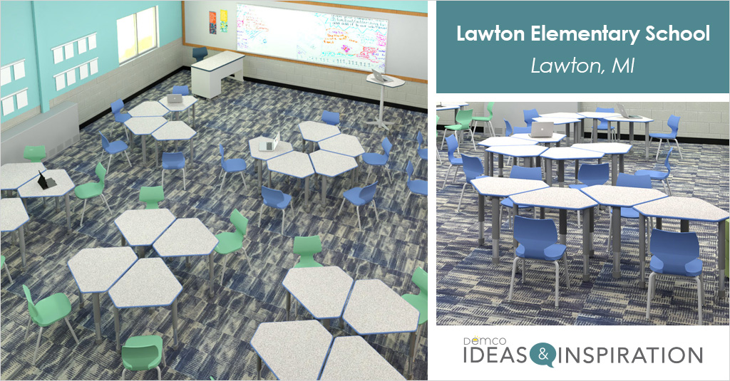Lawton Elementary School’s Flexible Spaces: Idea Gallery