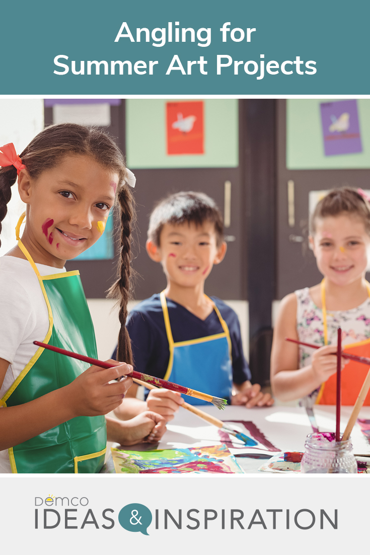 Angling for Summer Art Projects - Ideas & Inspiration from Demco