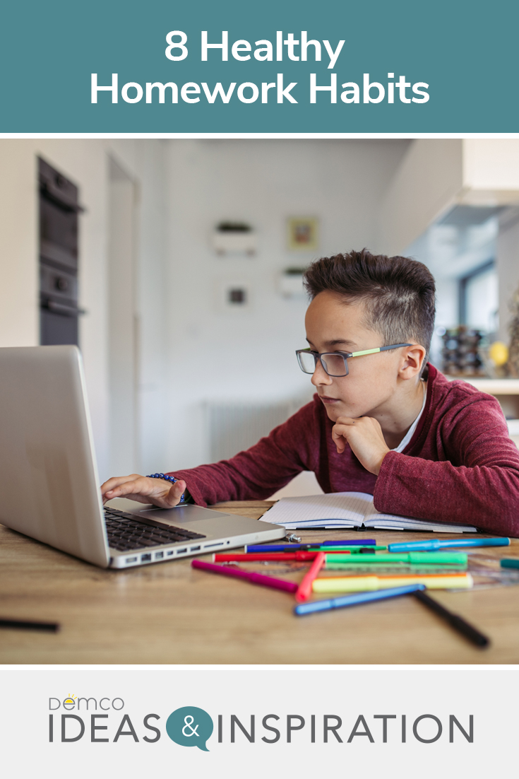 8 Healthy Homework Habits - Ideas & Inspiration from Demco