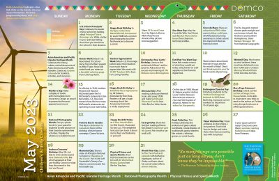 Children’s Activity Calendar: May 2023