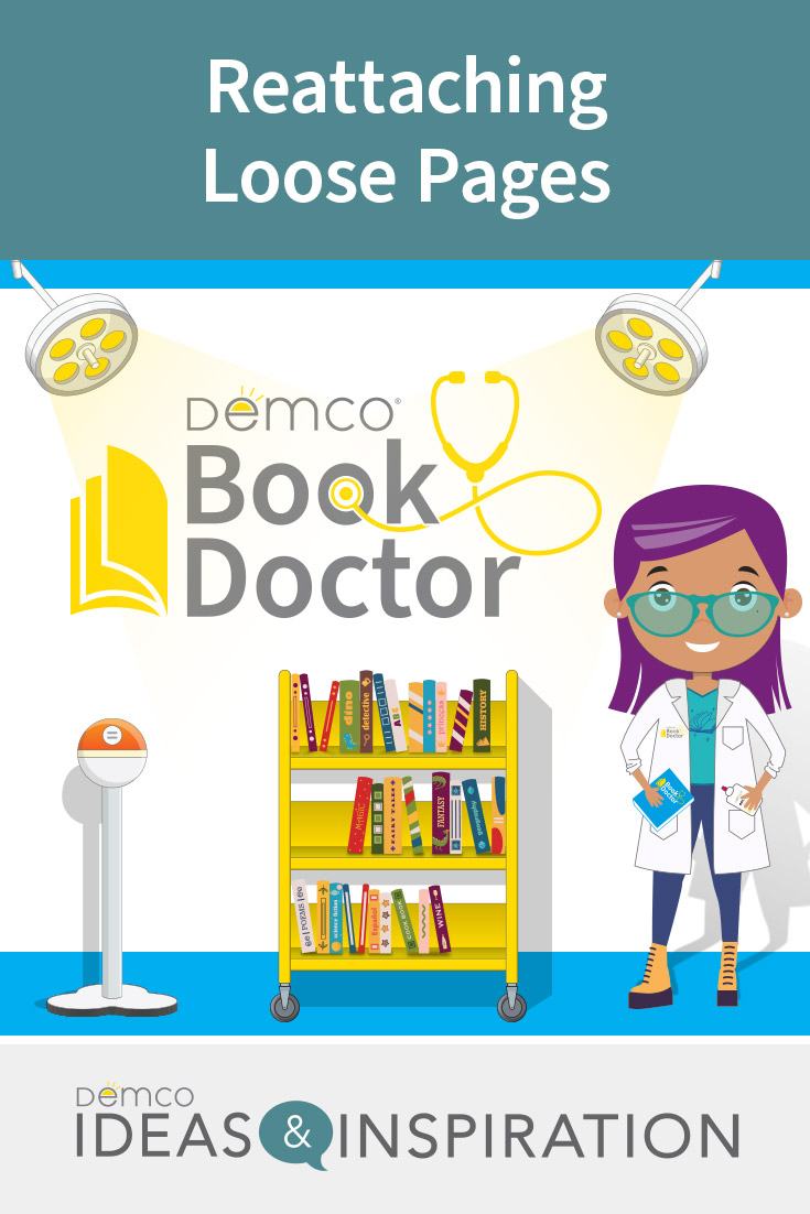 Book Repair: Reattaching Loose Contents