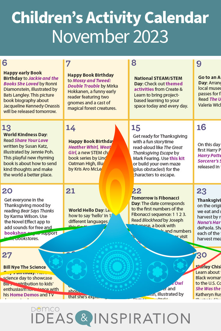 Children’s Activity Calendar: November 2023